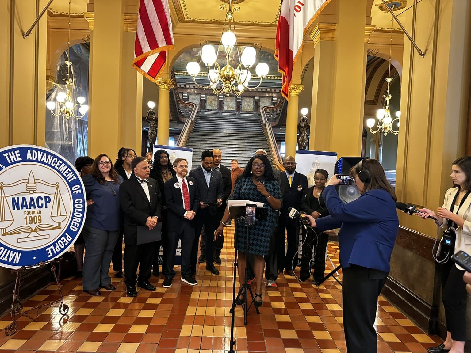 A seat at the table: Iowa NAACP Day on the Hill pushes advocacy, sounds ...