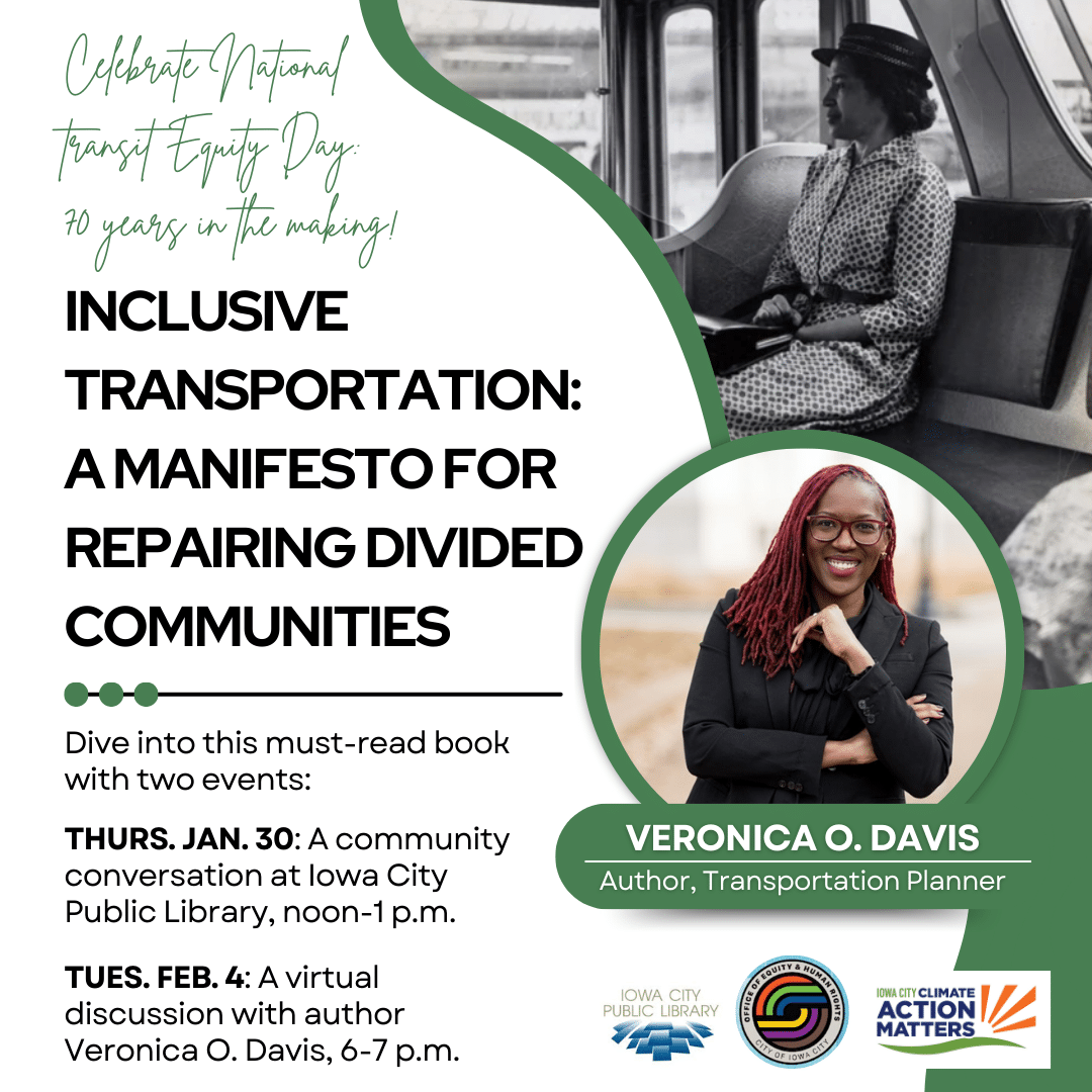 Book Discussion - Inclusive Transportation – Black Iowa News
