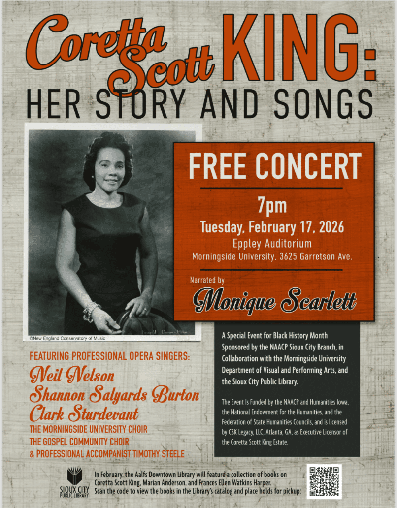 The Power of Art: Sioux City NAACP commemorates Coretta Scott King ...
